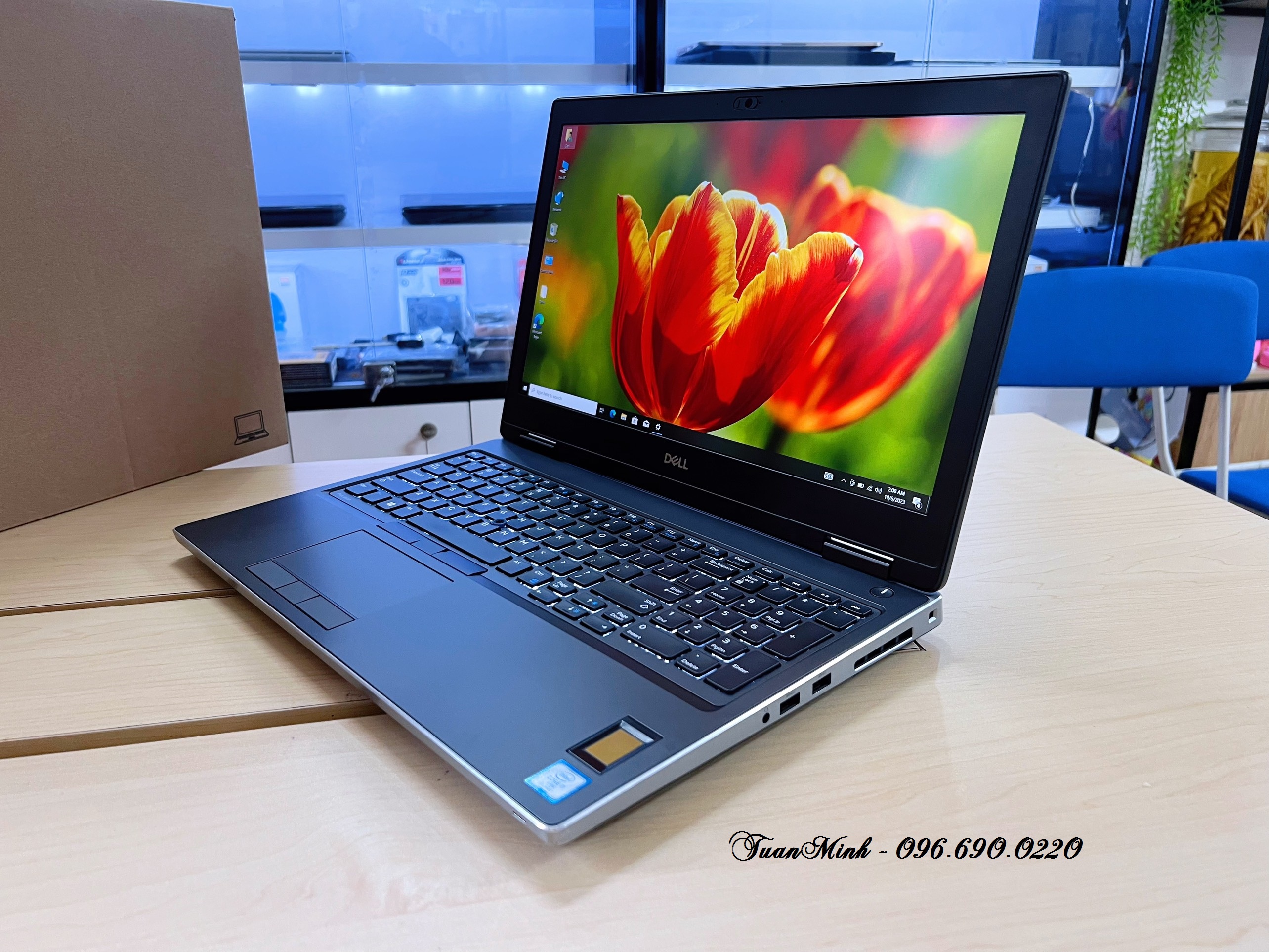Dell Precision 7540 – Core i7 9850H, Card AMD WX3200, Giá Chỉ 10 Triệu